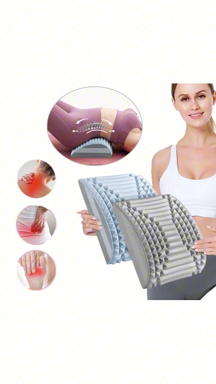 Lower Back & Neck Stretcher / Cracker Posture Corrector – Zentiffy